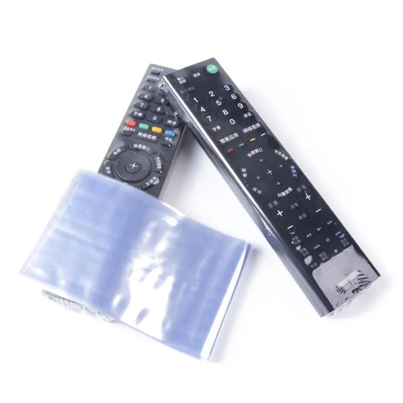 10pcs/pack Remote Control Cover Protective Bag Waterproof Pvc ...