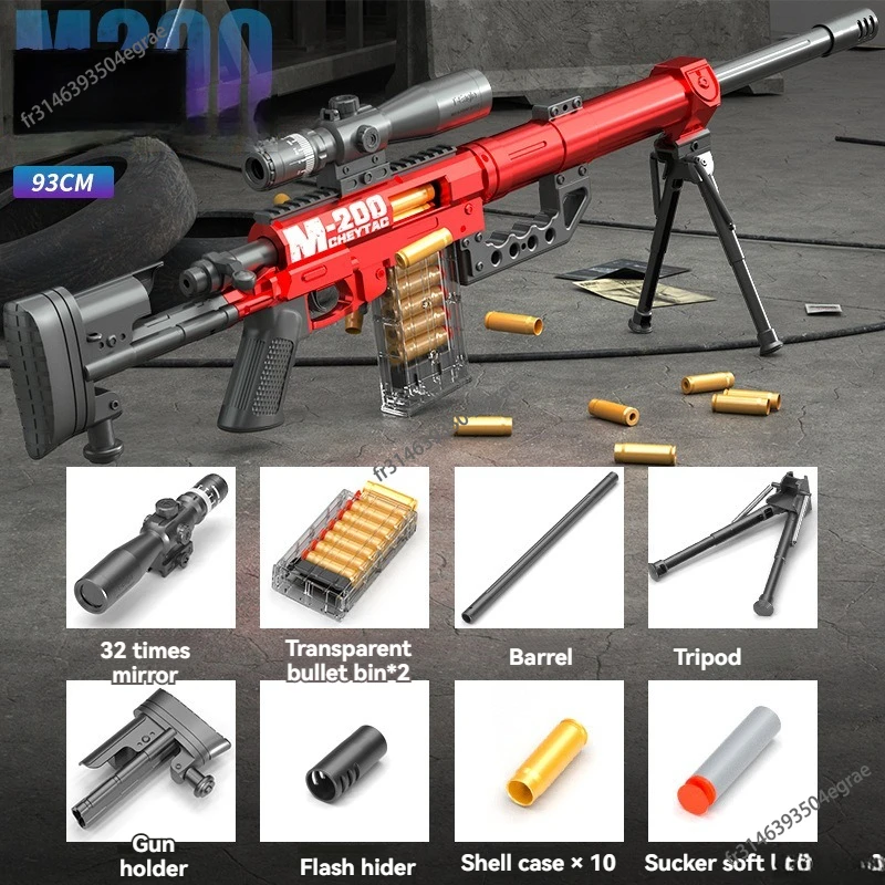 M200-Sniper-Rifle-Toy-Gun-Realistic-Soft-Bullet-Gun-Big-Manual-Blaster ...