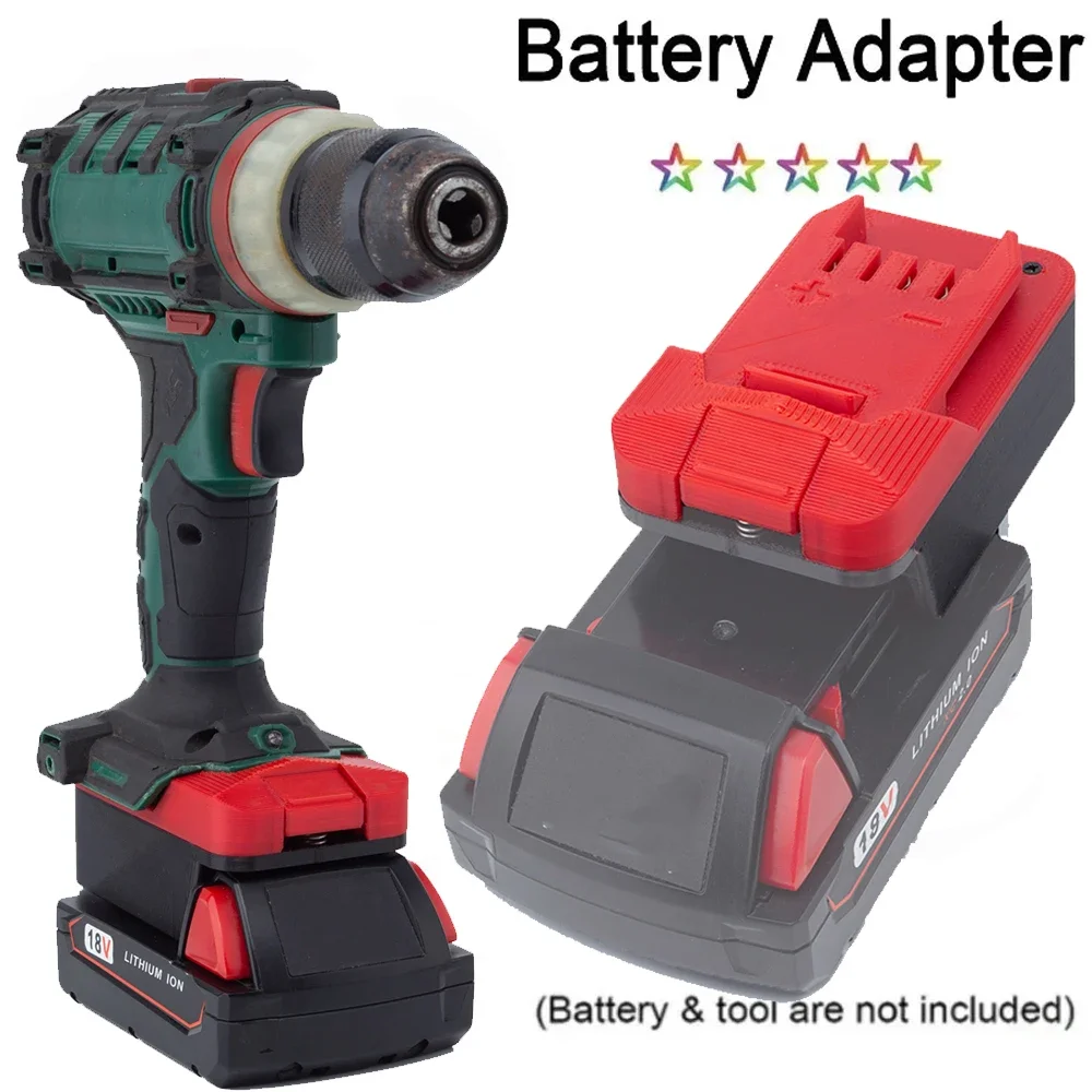 Battery-Adapter-Converter-For-Milwaukee-18V-Lithium-To-For-Lidl ...