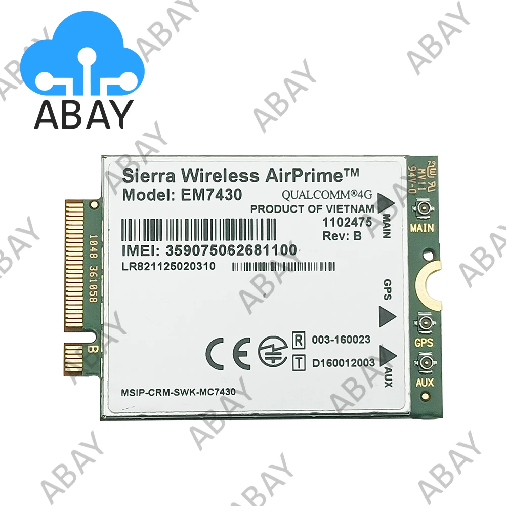 Sierra Wireless Module Em7430 Em7455 4g Lte Cat-6 M2m Em7511 Wireless ...