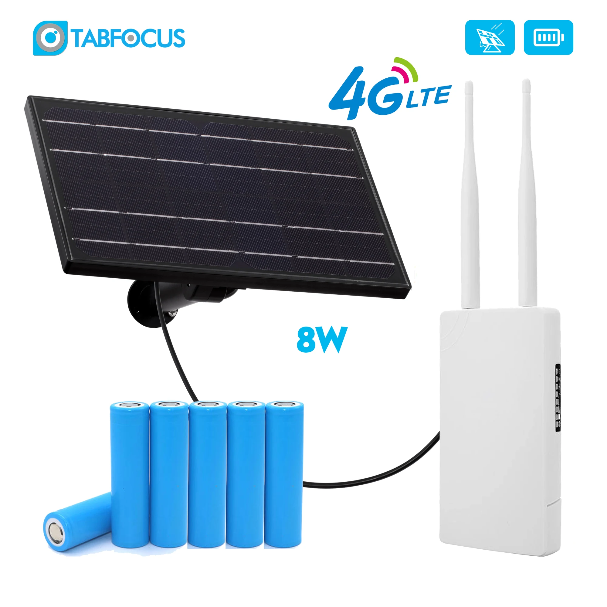 4G-SIM-Card-Router-Outdoor-Waterproof-8W-Solar-Powered-12V1A-Wifi ...