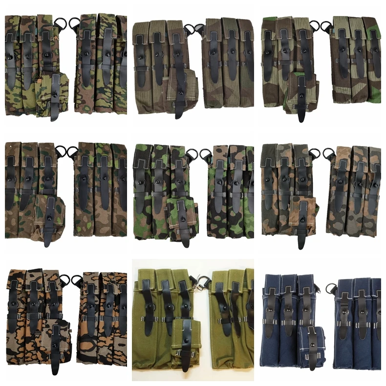 Wojskowy-WW2-niemiecki-WH-MP38-MP40-taktyka-CAMO-p-tno-amunicja ...