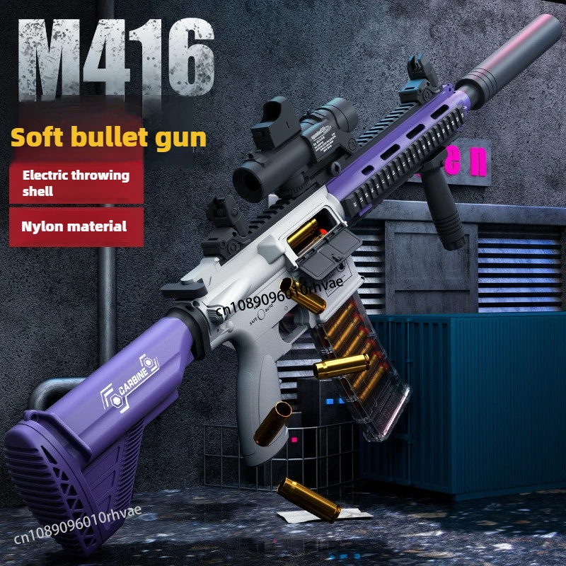 Hand-In-One-M416-Soft-Bullet-Gun-Shell-Launching-Electric-Repeated ...