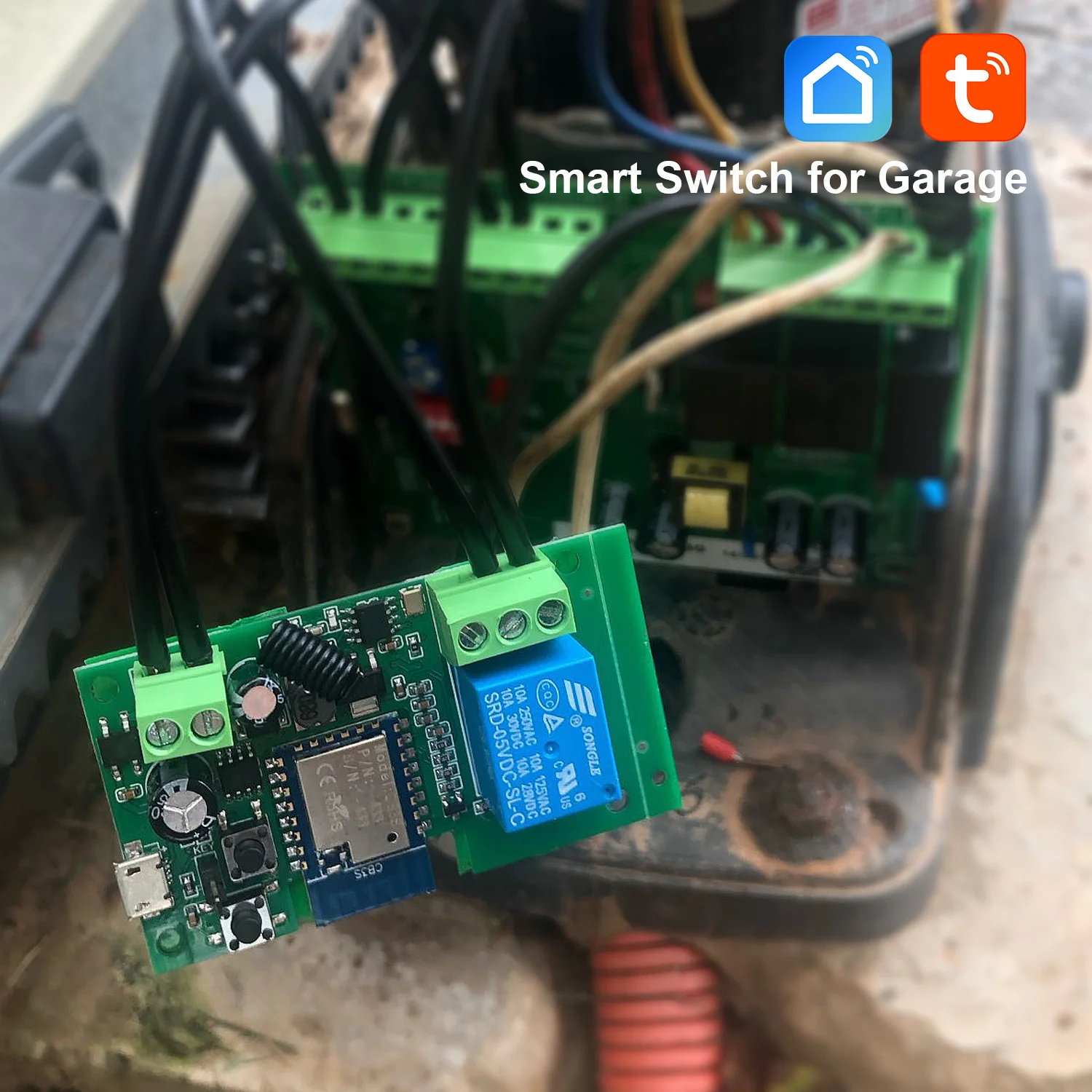 1-2-4-Channel-Smart-Switch-Relay-Module-for-Garage-Gate-Door-WIFI-Tuya ...