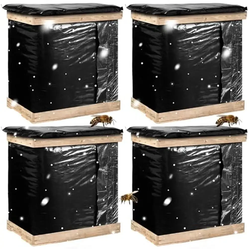 Winter-Bee-Hive-Wrap-Insulation-Cover-8-Pack-Coldproof-Protection ...