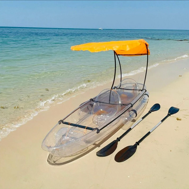 Caiaque-Canoa-Transparente-com-Acess-rios-Livres-Fundo-De-Vidro-Ver ...