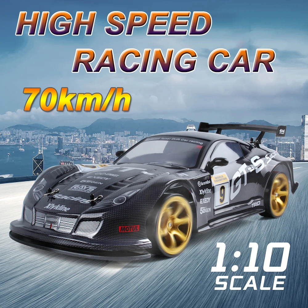 1-10-RC-Car-Toy-70km-h-High-Speed-Drift-Racing-Car-Remote-Control ...