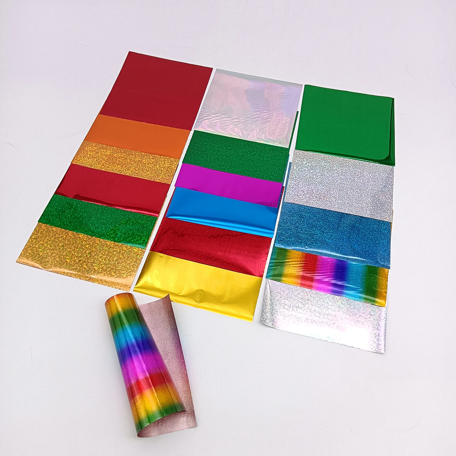 102pcs-Hot-Foil-Transfer-Film-Sheet-Holographic-Stamping-Foil-For-Paper ...