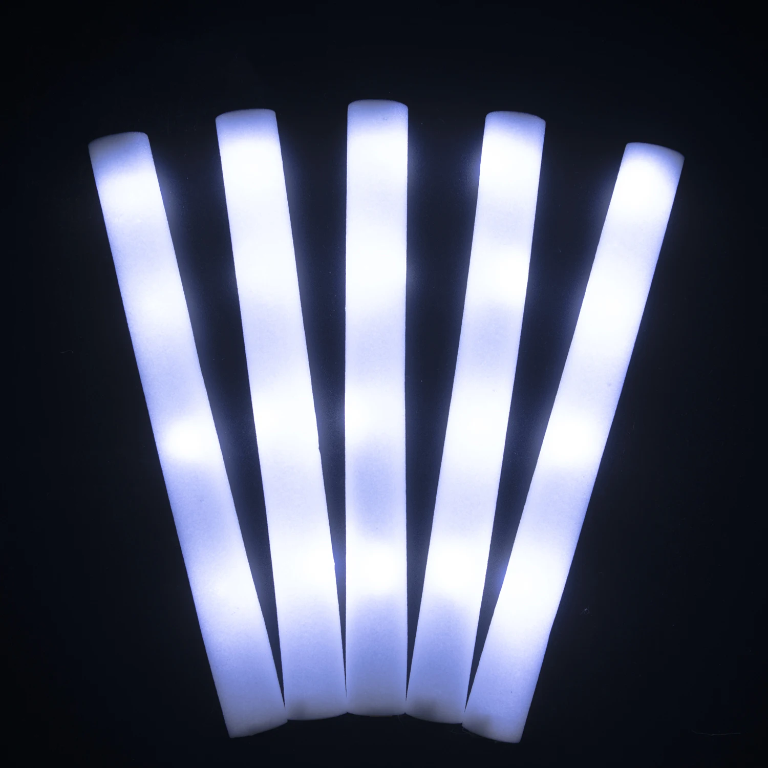 10-20pcs-White-Foam-Glow-Sticks-LED-Light-Glow-Sticks-Cheers-Batons ...