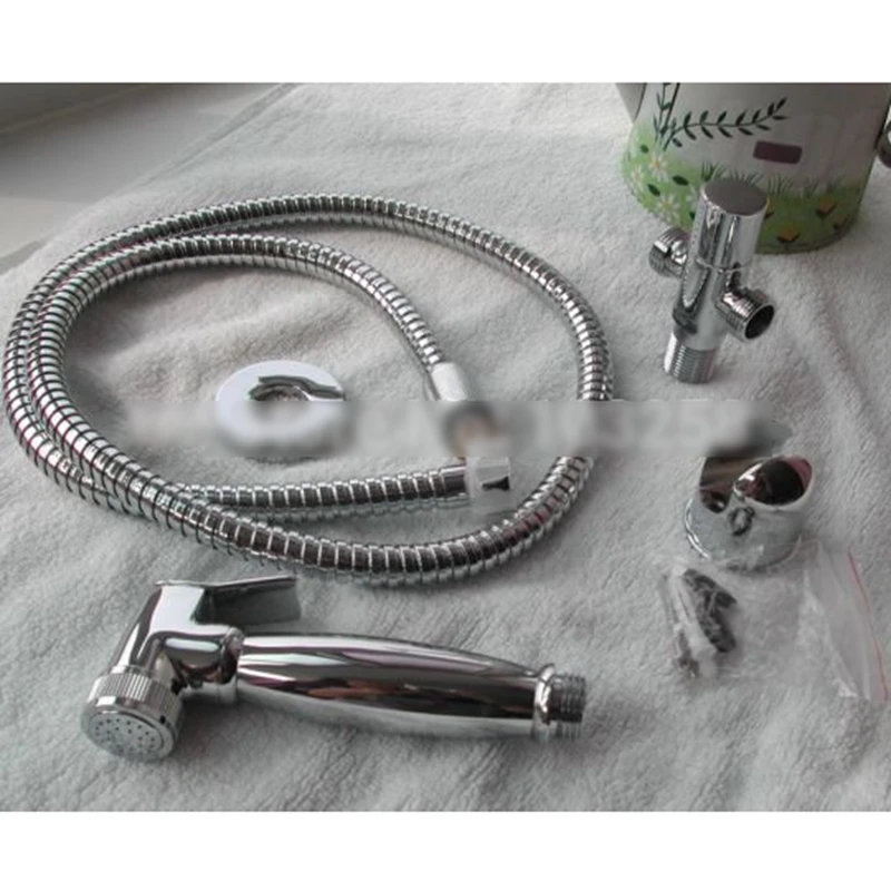 Muslim Chromed Brass Bidet Anal Wash Shower Jet Nozzle Kit Bathroom ...