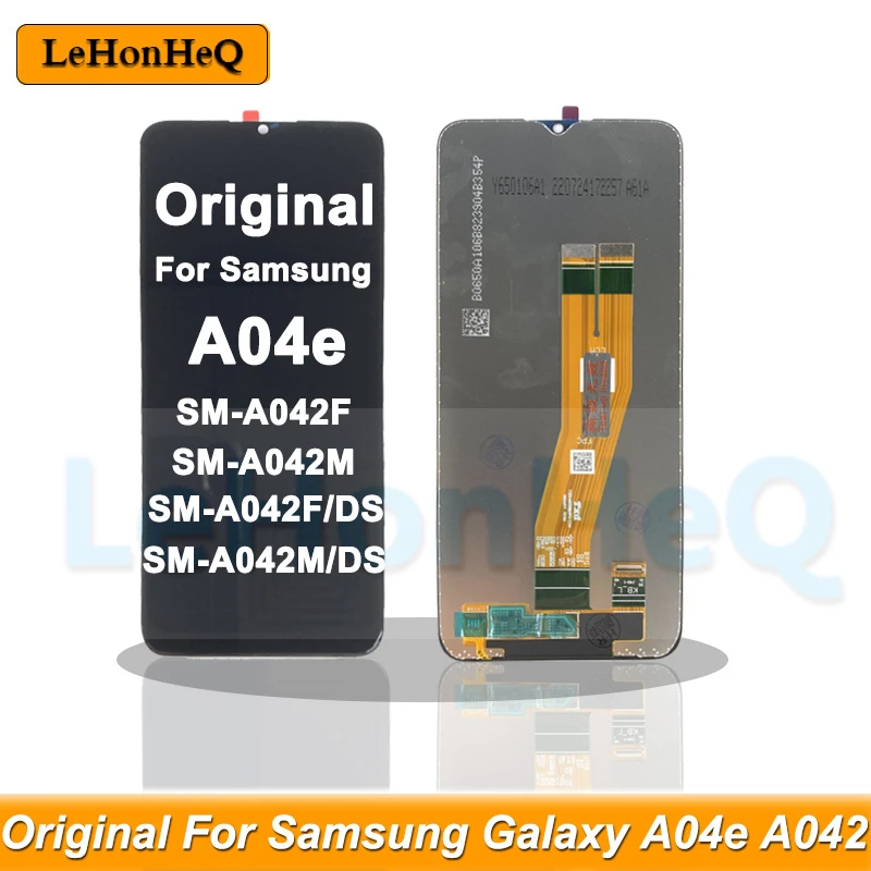 Pantalla Original de 6,5 pulgadas para Samsung Galaxy A04e A042F, digitalizador de pantalla ...