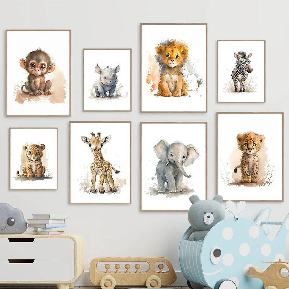 Baby Animal Posters Art Prints at Craig Alston blog
