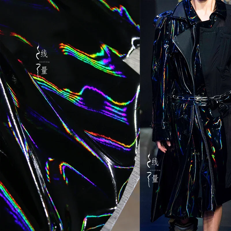 Illusion-Black-Mirror-Techno-Futuristic-Laser-Glow-Artificial-Micro ...