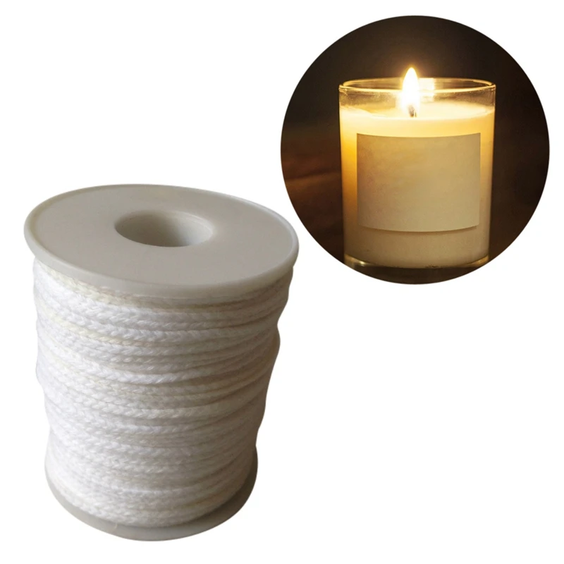60m-Non-Toxic-Environmental-Spool-of-Cotton-Braid-Candle-Wicks-Wick ...