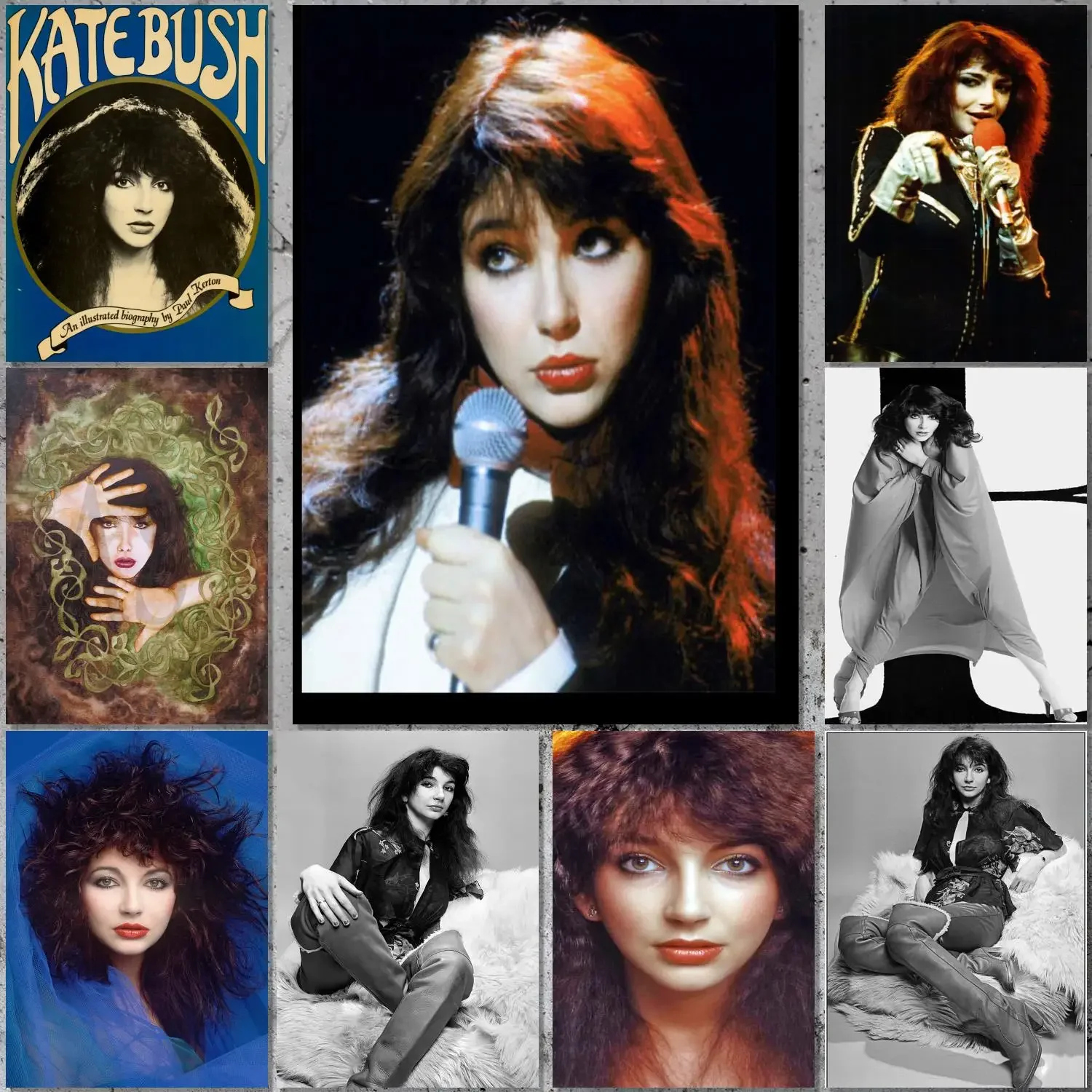 Kate-Bush-Poster-Canvas-Art-Poster-and-Wall-Art-Picture-Print-Modern ...