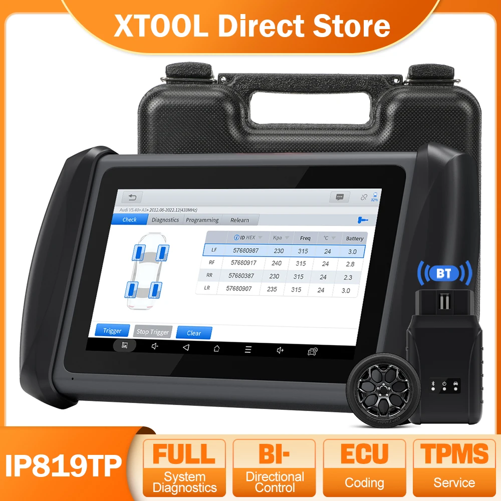 XTOOL-InPlus-IP819TP-OBD2-Car-TPMS-Diagnostic-Tools-Automotive-Scanner ...