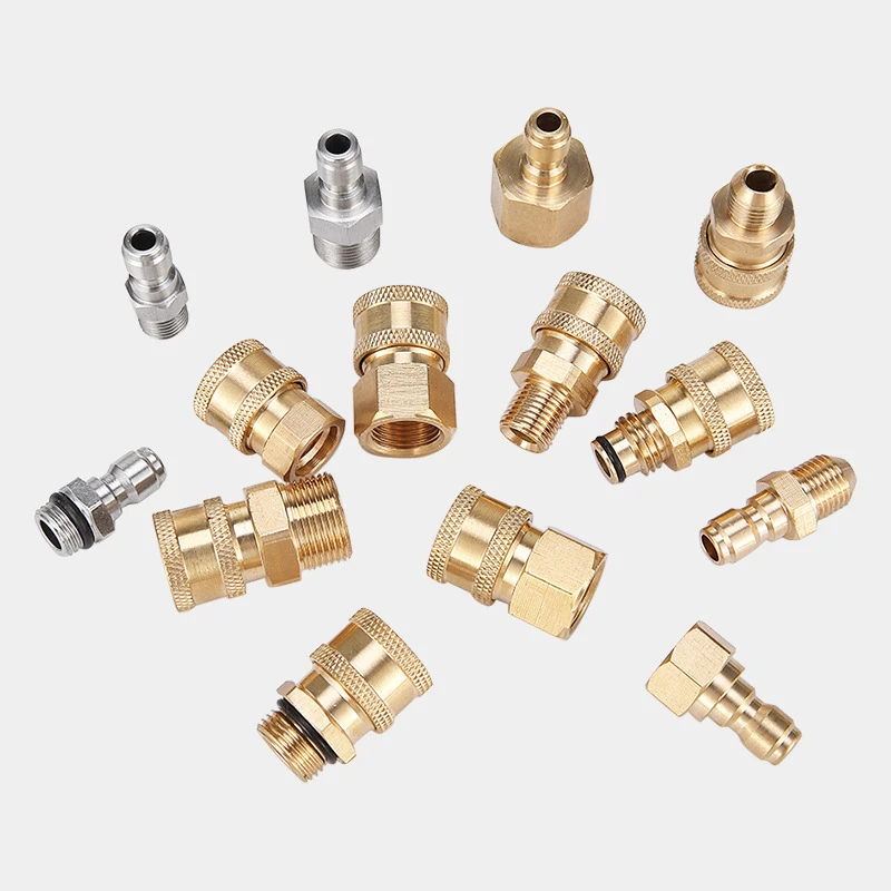 1-4-Quick-Connector-Pressure-Washer-Plug-Male-Female-Hose-Fitting ...