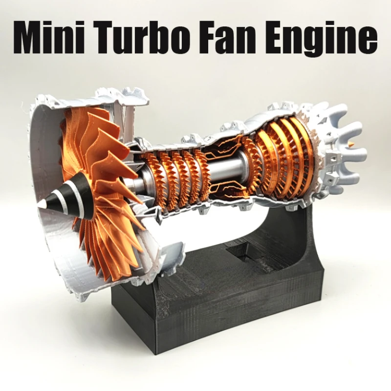 150-Mini-Turbo-Fan-Engine-Assemble-Aircraft-Turbofan-Engine-Model-DIY ...