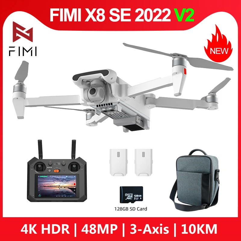 Fimi X8 Camera Drone | Fimi X8 Se Drone | Drone Fimi X8 3 Axis | Fimi ...