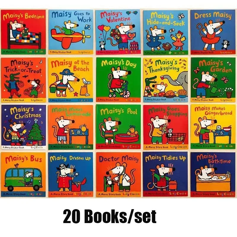 20-Books-Set-Maisy-Mouse-English-Picture-Children-Storybook-Kids-Games ...