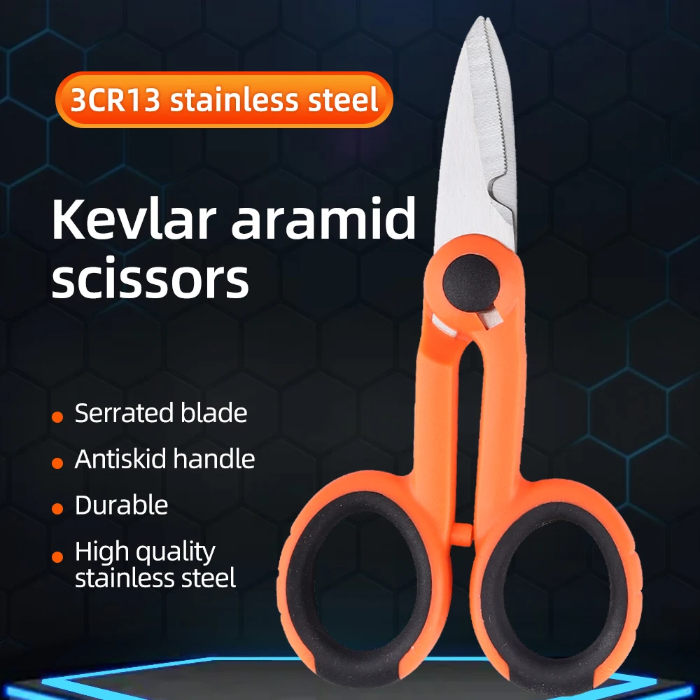 SAIXIAN-Fiber-Optic-Tool-Aramid-Scissors-Fibre-Stripping-Scissors ...