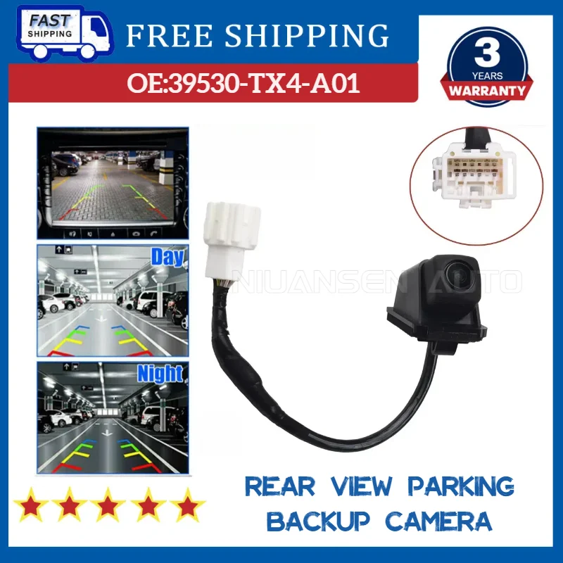39530-TX4-A01 For Honda Acura RDX 2013 2014 2015 HD Rear View Reverse ...