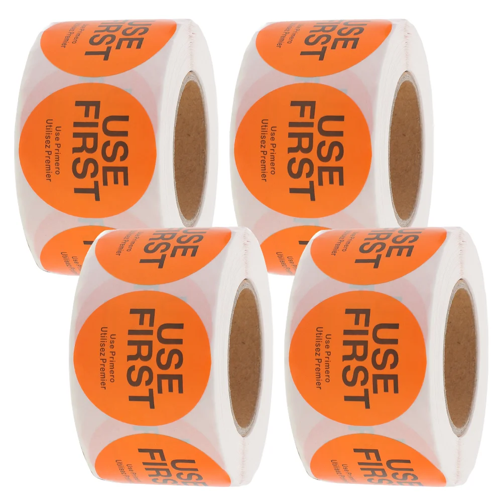 4-Rolls-Use-Priority-Tags-First-Stickers-Food-Service-Freezer-Labels ...