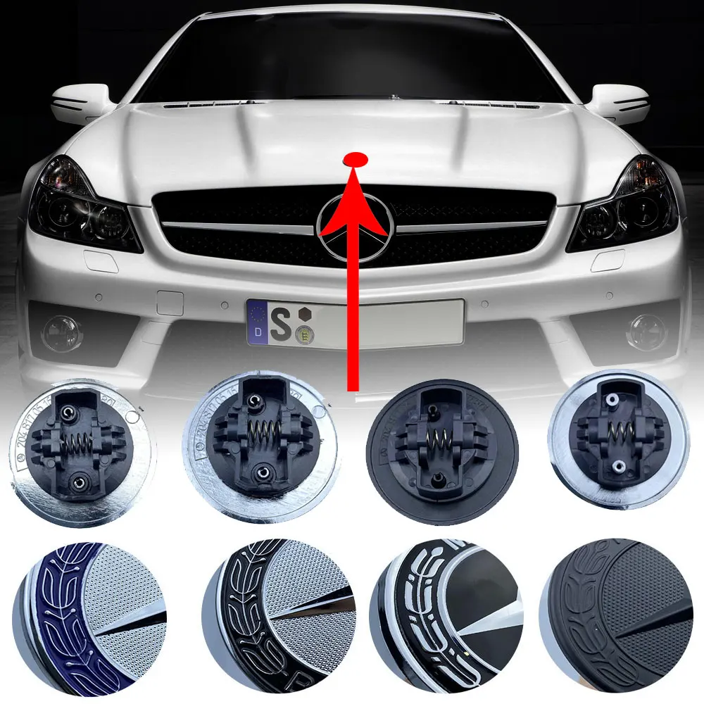 Emblema de capó delantero de coche, insignia de capó, accesorios para ...