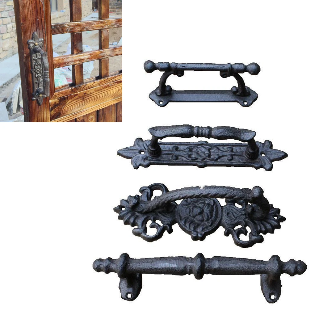 Porta-de-ferro-fundido-europeu-al-as-para-jardim-arte-retro-do-p-tio ...