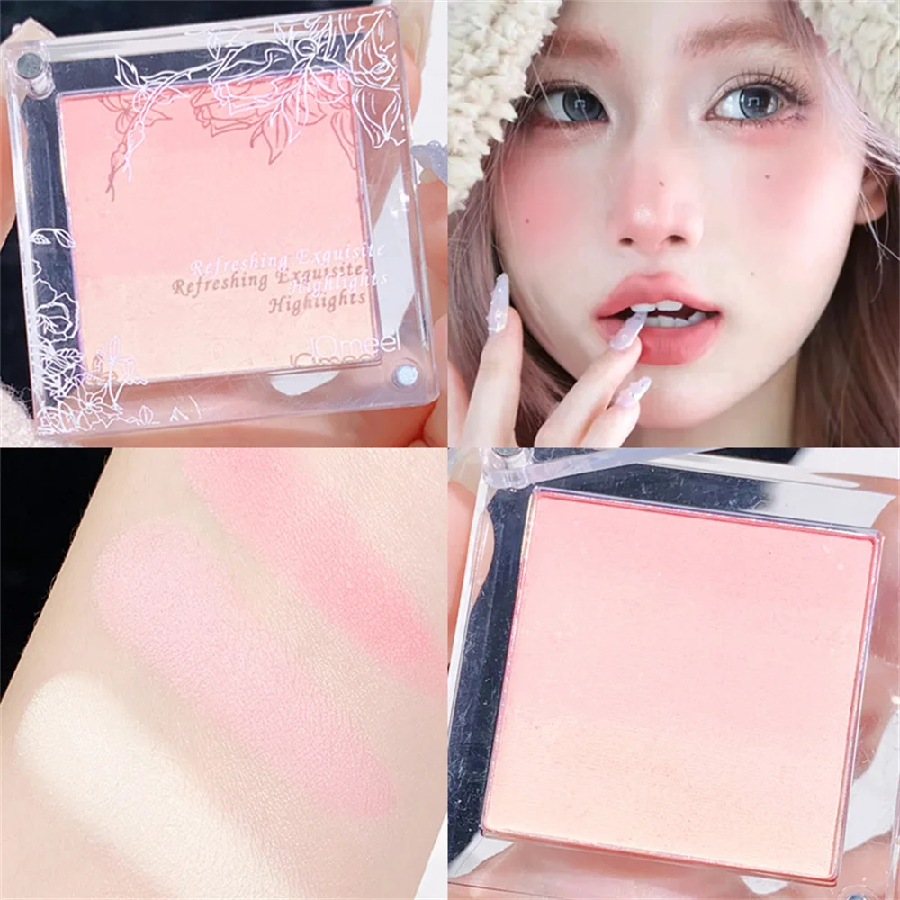 Flower Gradient Blush Contouring Palette Matte Brightening Natural ...