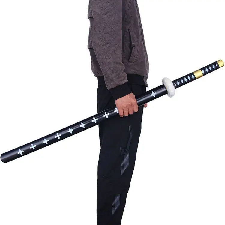 Zoro-Sword-104cm-Trafalgar-Law-Black-Sword-Weapon-Cosplay-Katana-Knife ...