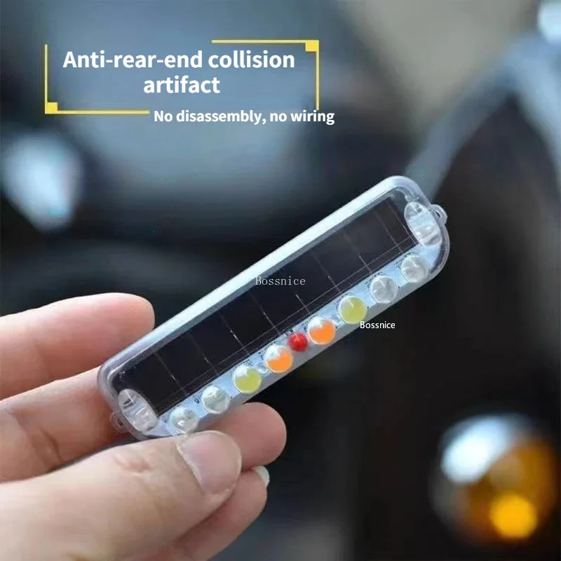Anti-rear-end Collision Light Solar Anti-collision Warning Net Tailbox ...
