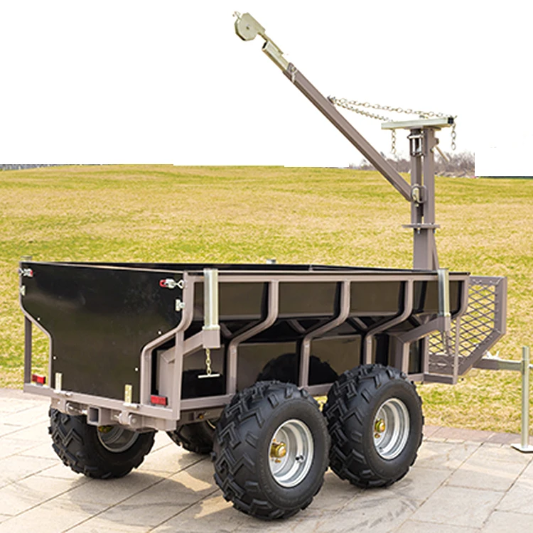 New-Hot-Selling-1420KG-Transport-Machines-ATV-Dump-Box-Trailer-Farm ...