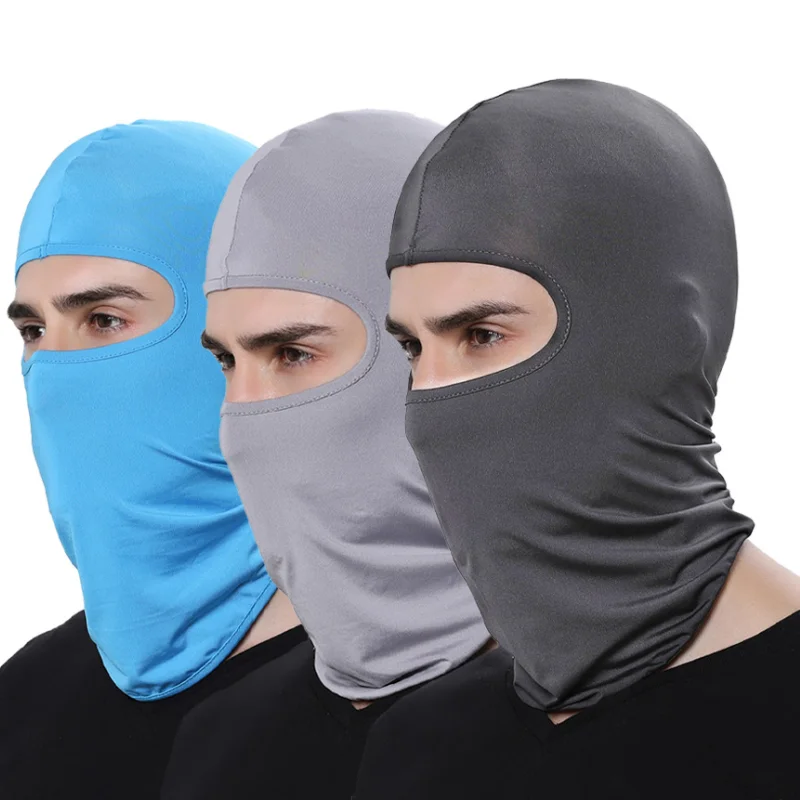 Mascarilla de ciclismo para motocicleta, pasamontañas de cobertura completa, sombrero ...