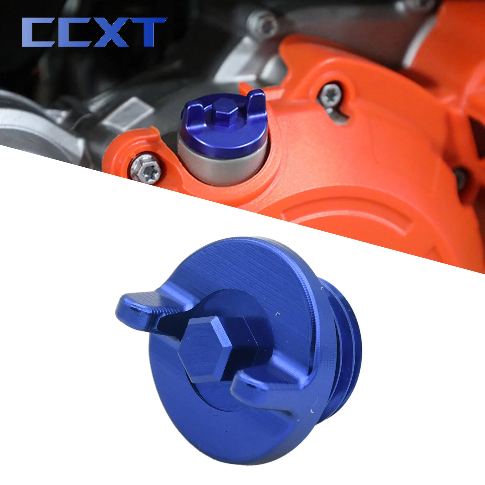 Motorcycle-CNC-6061-T6-Aluminum-Oil-Filler-Plug-Cap-For-Yamaha-YZ250F ...