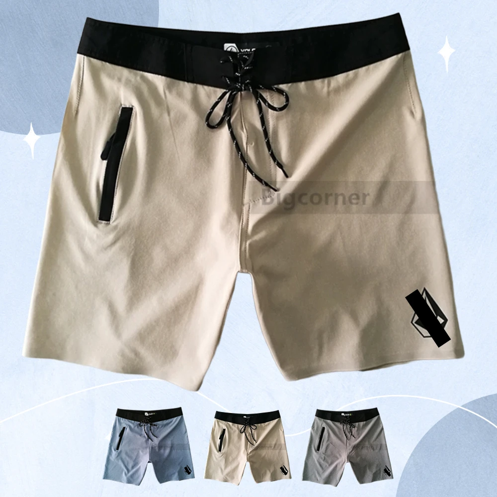 Shorts-de-Surf-de-Secagem-R-pida-Masculina-Shorts-Board-Logo-de ...
