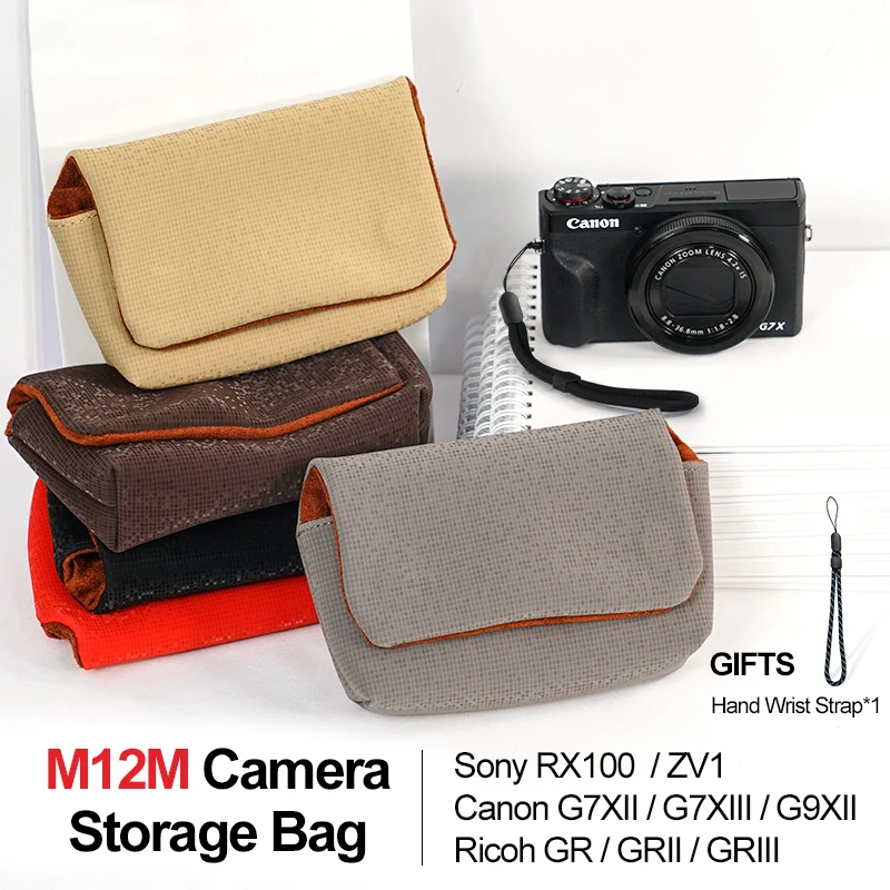 Camera-Bag-Lens-Pouch-Storage-Bag-Protector-Soft-for-Sony-RX100-RX90 ...