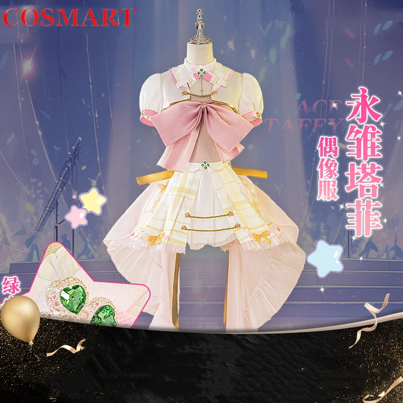 COSAMRT-Vtuber-Ace-Taffy-Dress-Cosplay-Costume-Cos-Game-Anime-Party ...