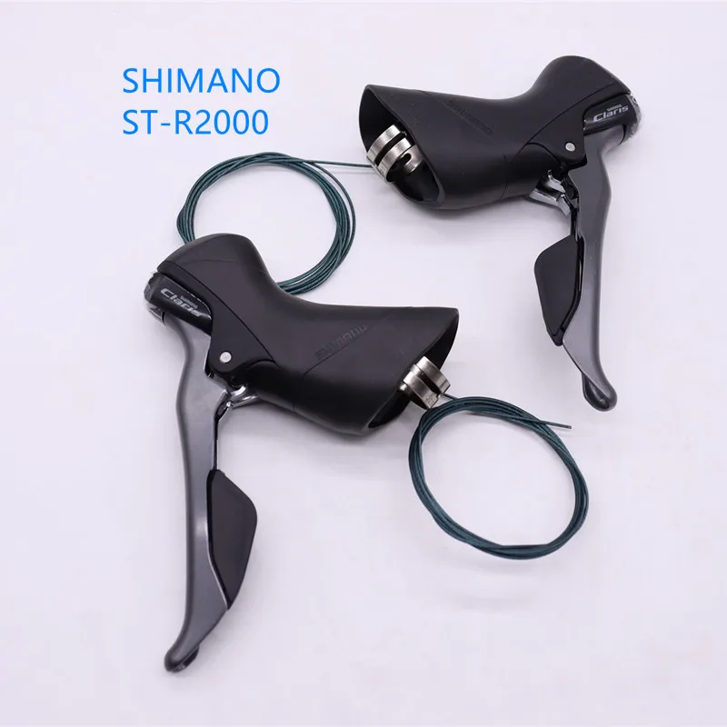 SHIMANO CLARIS ST R2000 Dual Control Lever 2x8 Speed ST R2000 ...