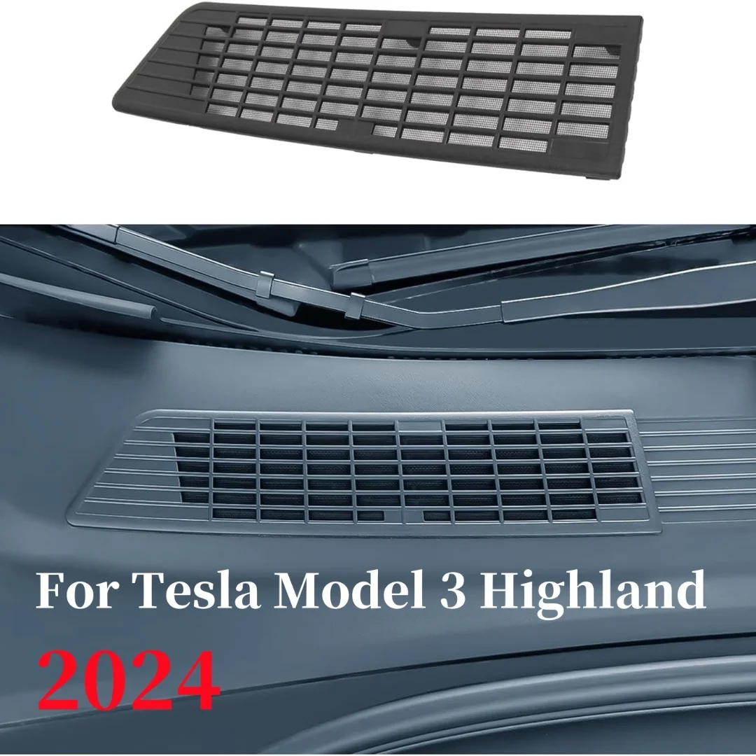 For-2024-Tesla-New-Model-3-Highland-Air-Flow-Vent-Cover-Trim-Anti ...