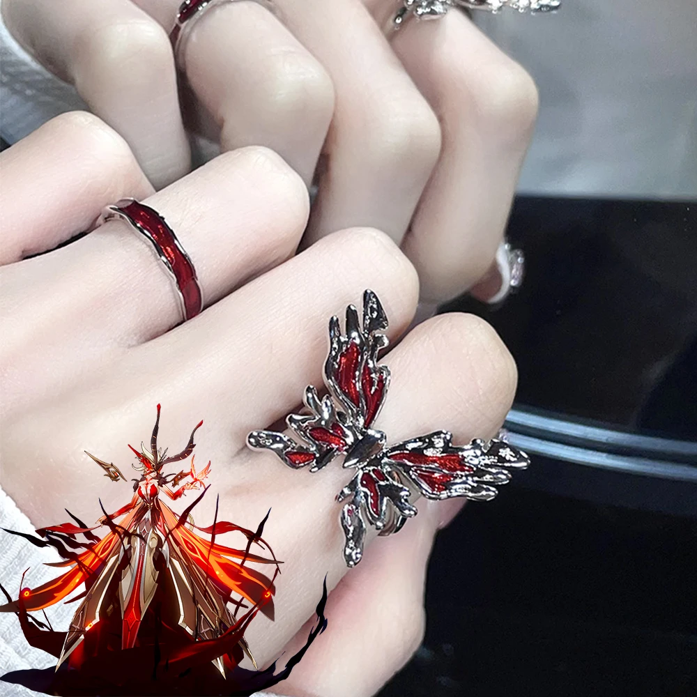 Impact-Cosplay-Ring-La-Signora-The-Fair-Lady-Butterfly-Flame-Harbingers ...