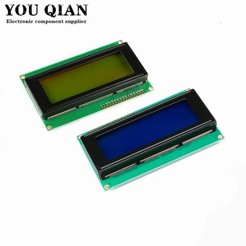 LCD2004+I2C 2004 20x4 2004A Blue/Green screen HD44780 Character LCD /w ...