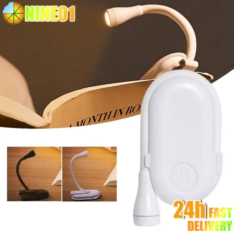 Book-Light-Mini-LED-Reading-Light-3-Level-Rechargeable-Warm-Cool-White ...