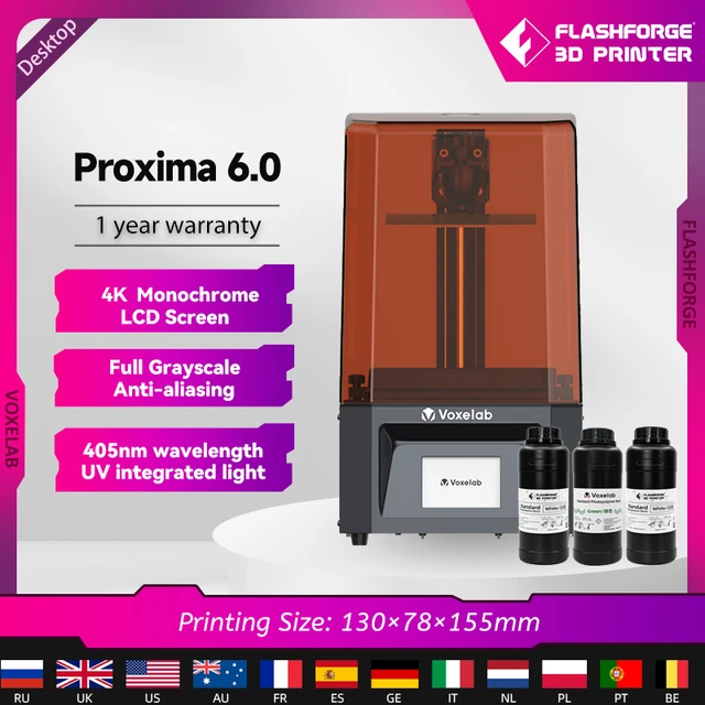 Voxelab PROXIMA Resin 3D Printer: Good Or Bad?, 59% OFF