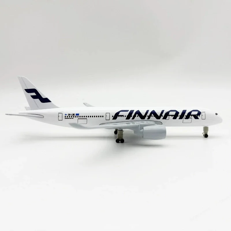 Diecast Alloy Plane Model 20cm Finnair Airline A350 Metal Scale 1:400 ...