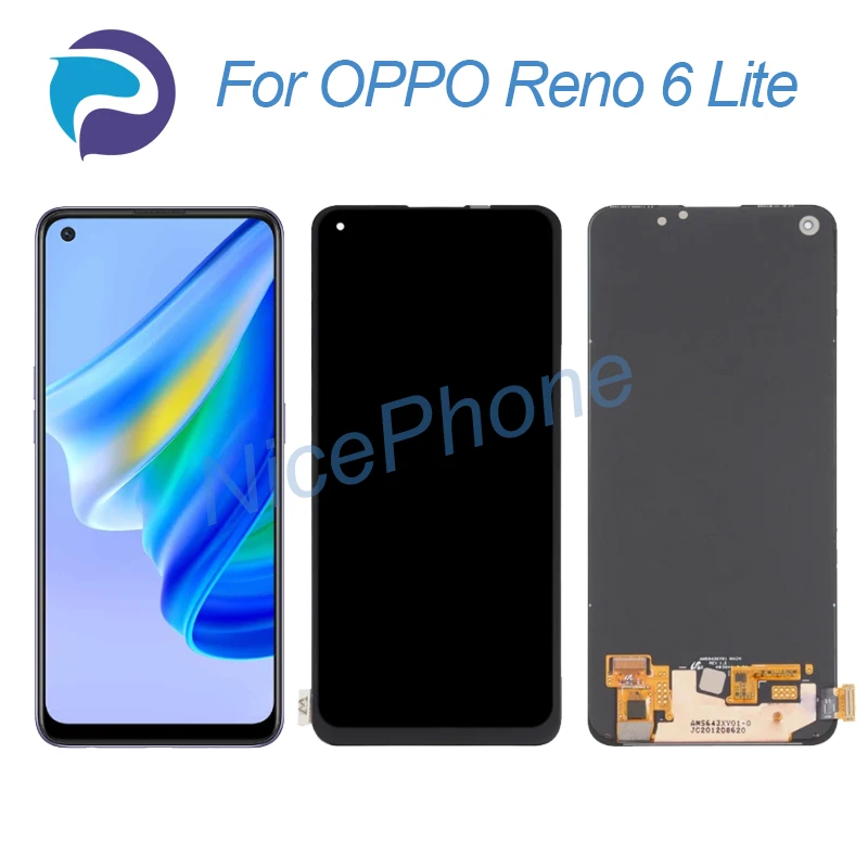 for OPPO Reno 6 Lite LCD Display Touch Screen Digitizer Assembly ...
