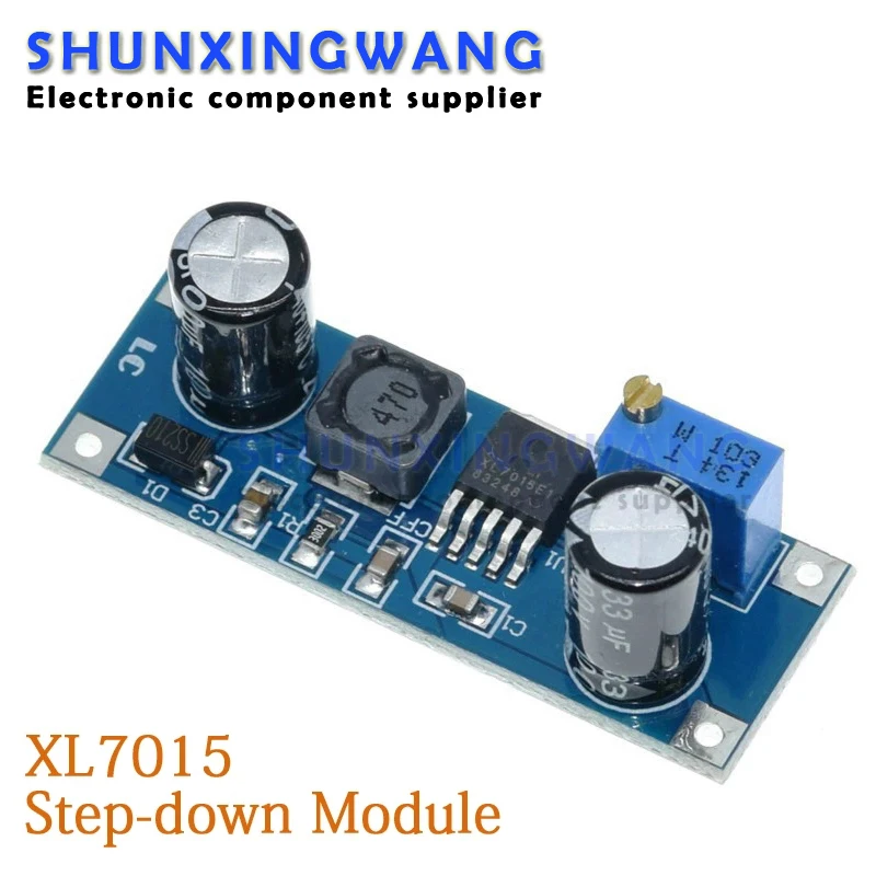 1pcs Xl7015 Dc-dc Dc Converter Step-down Buck Module 5v-80v Wide ...