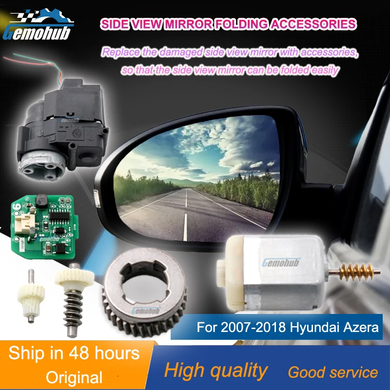 For-2007-2018-Hyundai-Azera-Gear-Side-View-Mirror-Motor-Plastic-PCB ...