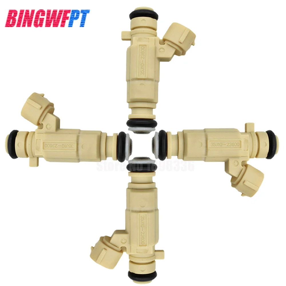 4PCS-Fuel-injector-for-Hyundai-ELANTRA-TIBURON-TUCSON-SANTA-FE-35310 ...