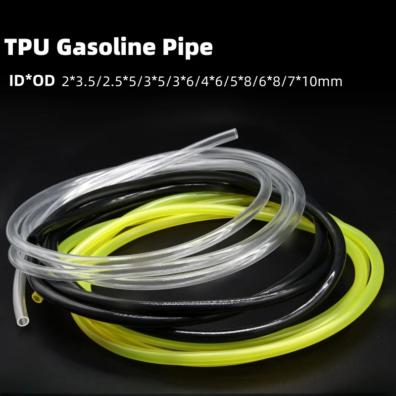 1/3/5M Fuel Gas Hose String Tube Petrol Pipe for Trimmer Hoses Chainsaw ...